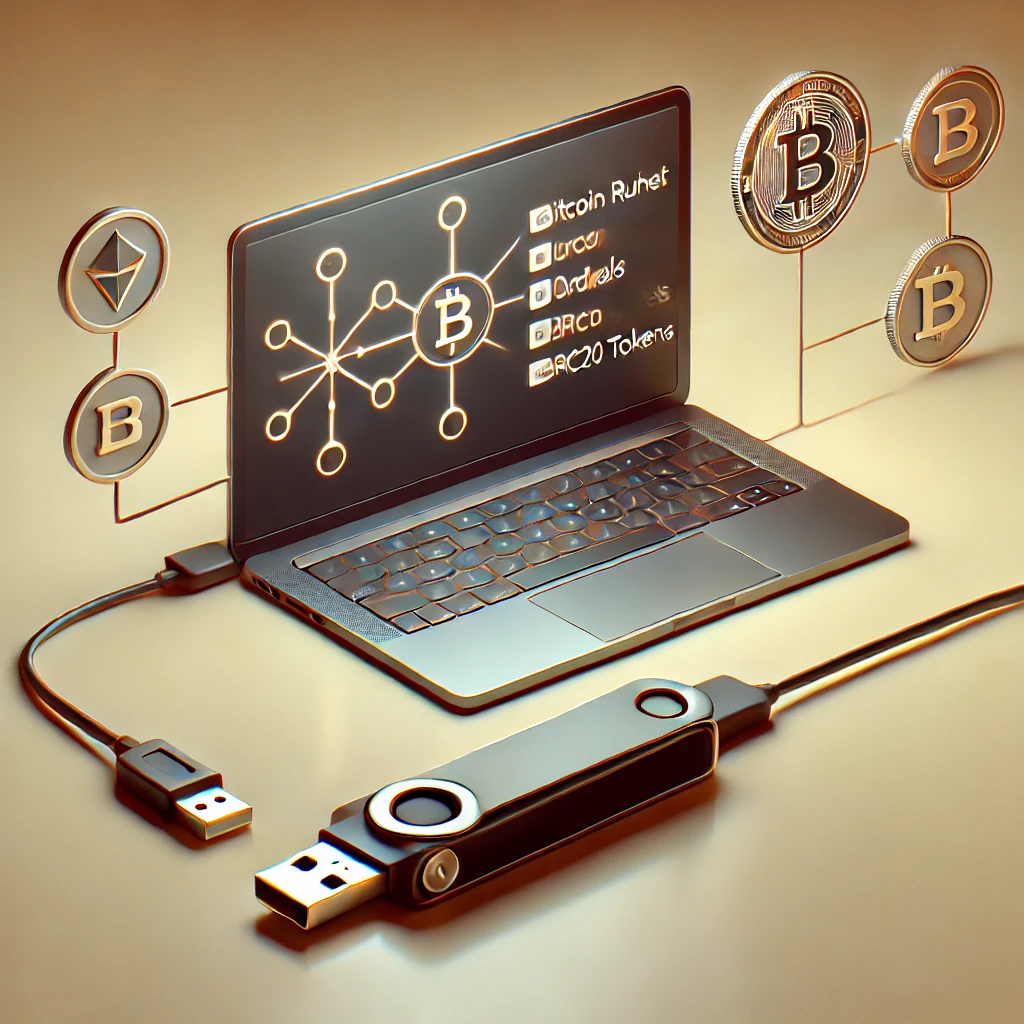 Conecte seu dispositivo Ledger ao Leather Wallet para gerenciar runes e ...