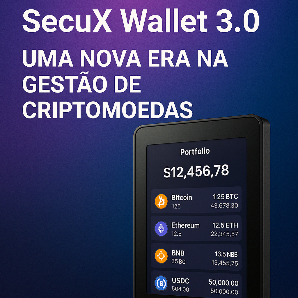 SecuX Wallet 3.0 – Uma nova era na gestão de criptomoedas - KriptoBR ...